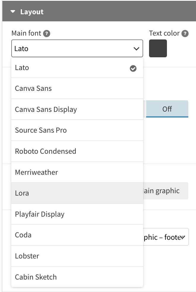 How to change the layout settings of your charts – Flourish
