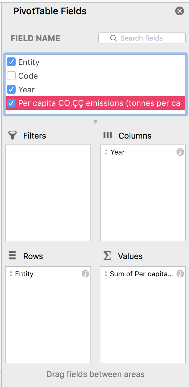 How to change the format of your data with pivot tables – Flourish