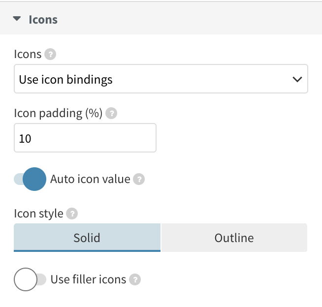 How to enable filler icons in your pictogram visualization – Flourish