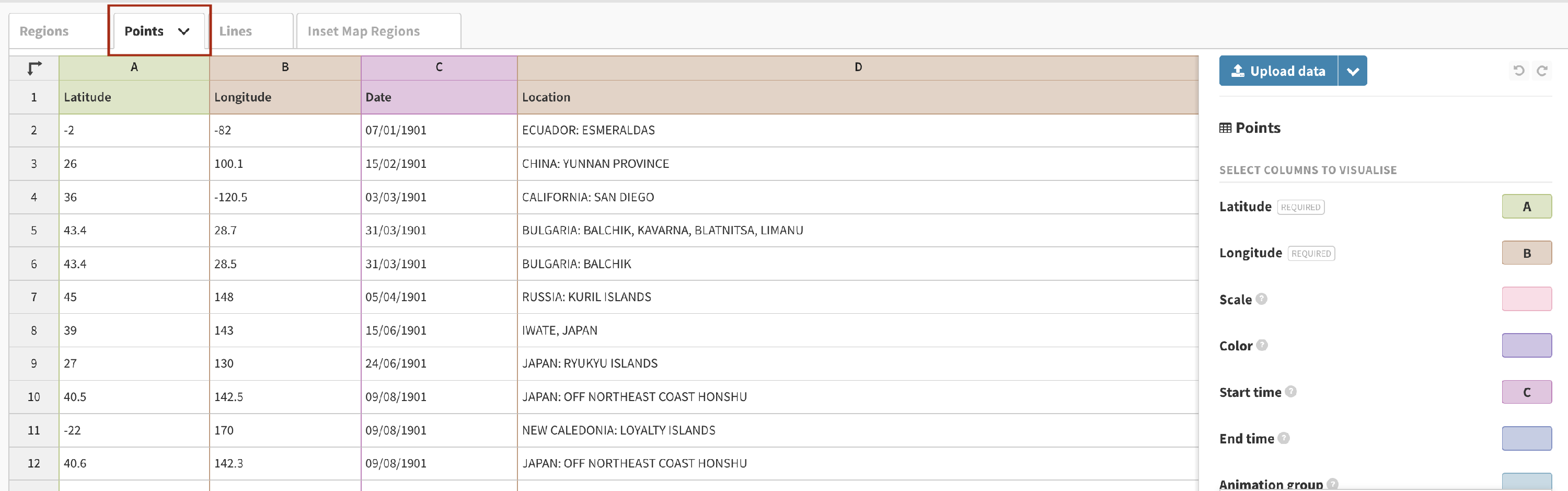 3D map – an overview – Flourish