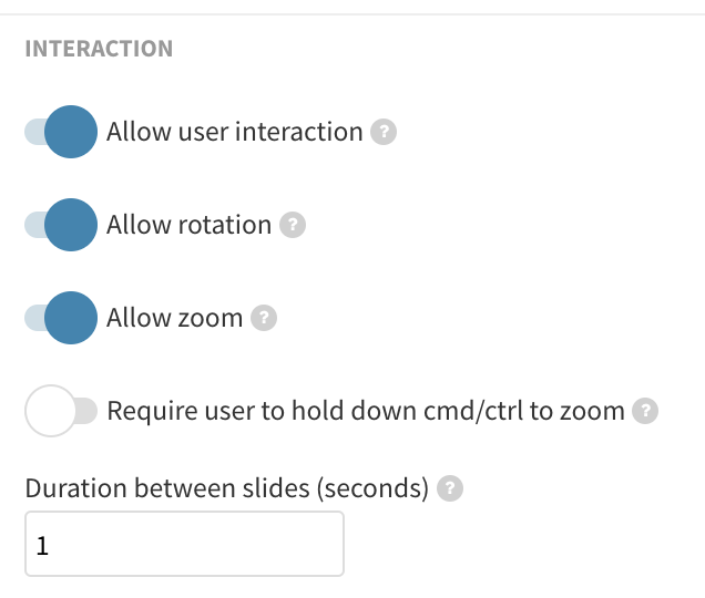 3D globe template - an overview – Flourish