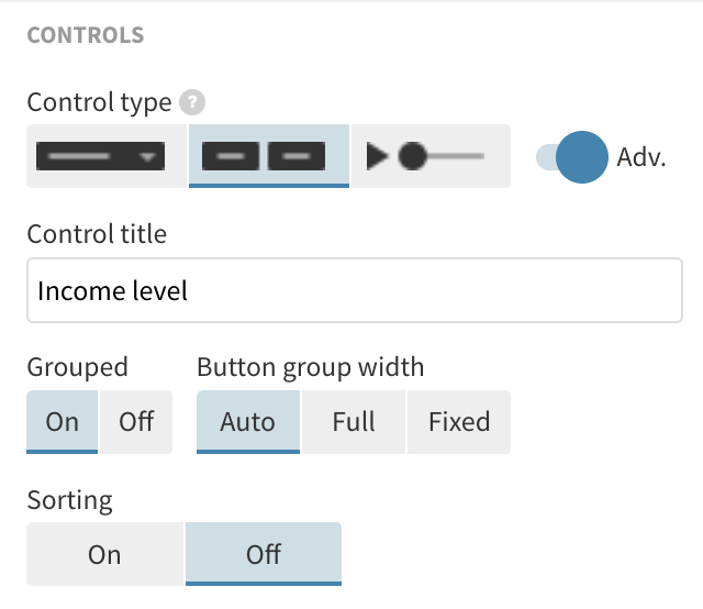 How row and column filters work – Flourish