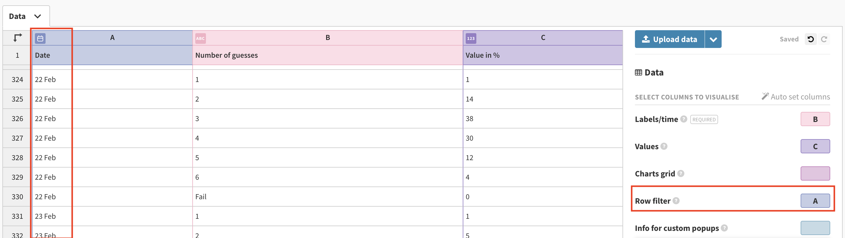 How to add a time slider to your Line, bar, pie charts – Flourish