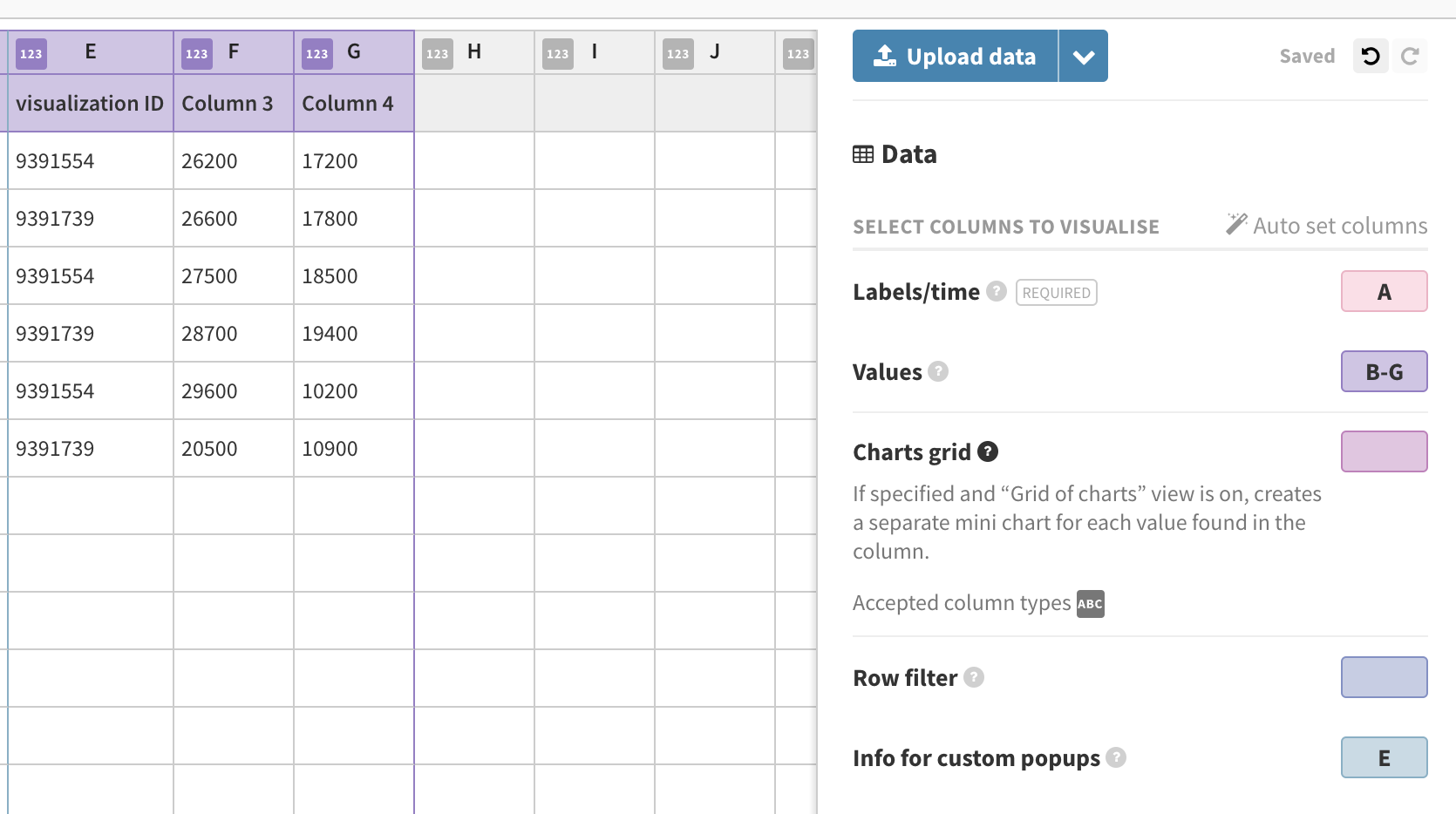 How to embed charts in your Line, bar, pie popups and panels – Flourish