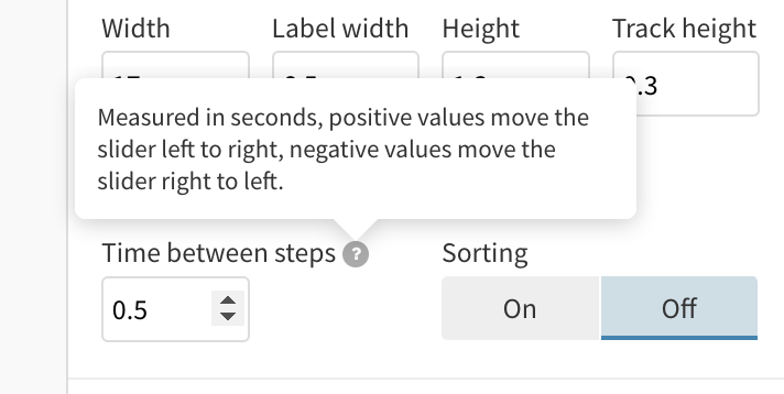 How to add a time slider to your Line, bar, pie charts – Flourish
