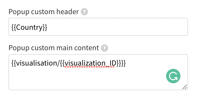 How to embed charts in your Line, bar, pie popups and panels – Flourish