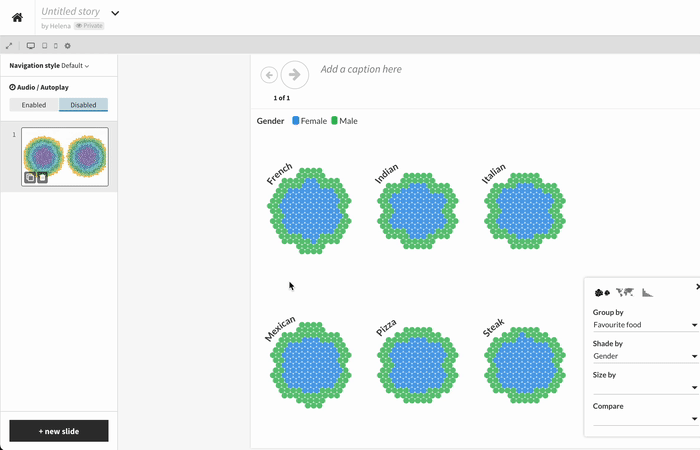 How to create a Flourish story with the Survey template – Flourish