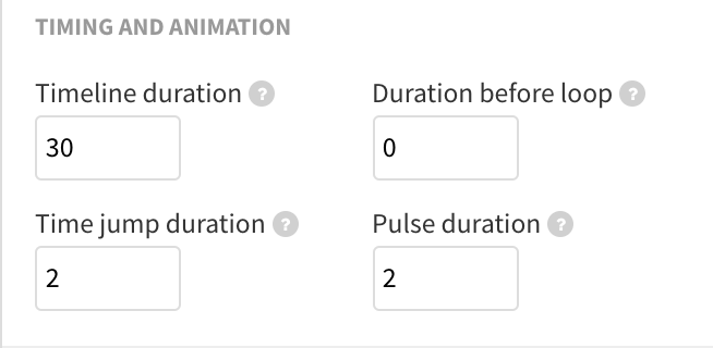 How to create an animated point map – Flourish