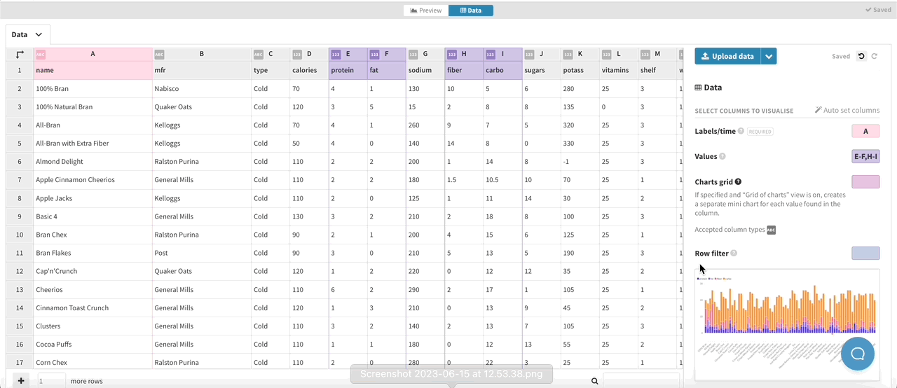 How to create a grid of charts – Flourish