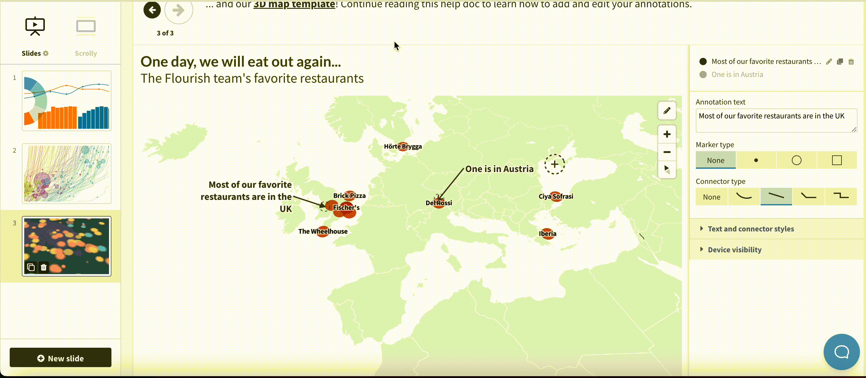 How to add annotations to your visualization – Flourish